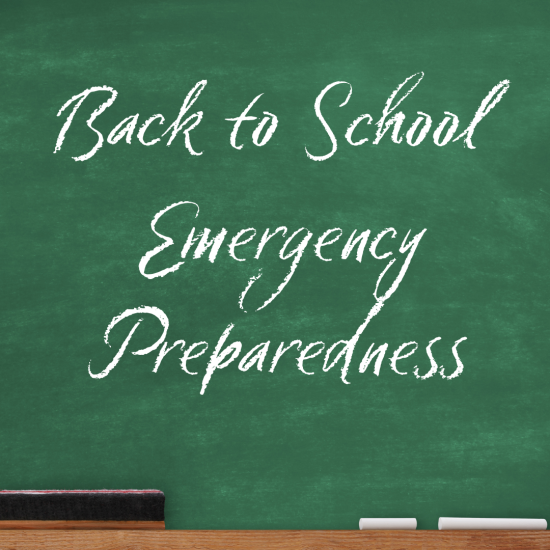 Back to School Emergency Preparedness | The Monarch Press