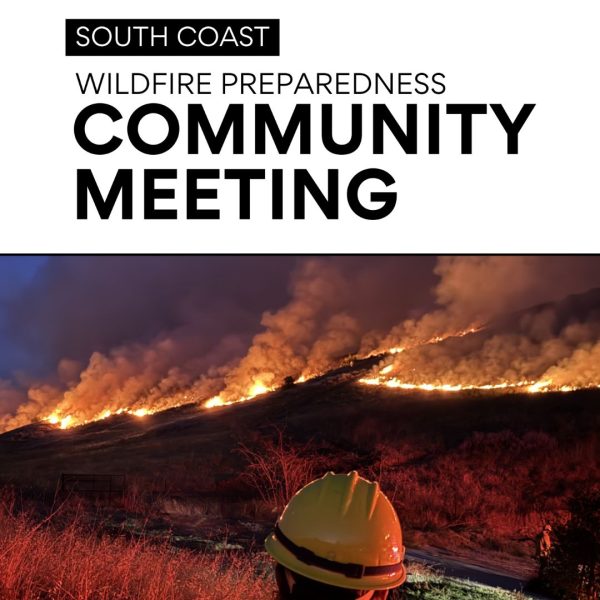 South Coast Wildfire Preparedness Meeting square | The Monarch Press